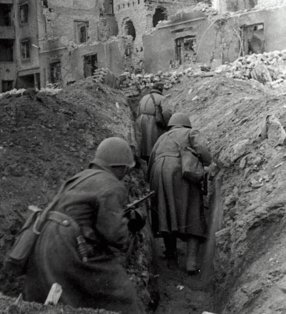 Soviet soldiers in Stalingrad - Lombardy Studios